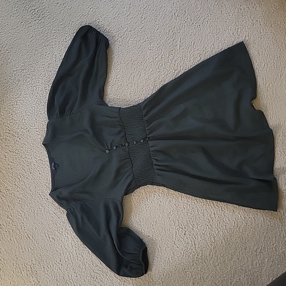 glo fashion | Dresses | Puff Sleeve Mini Dress | Poshmark